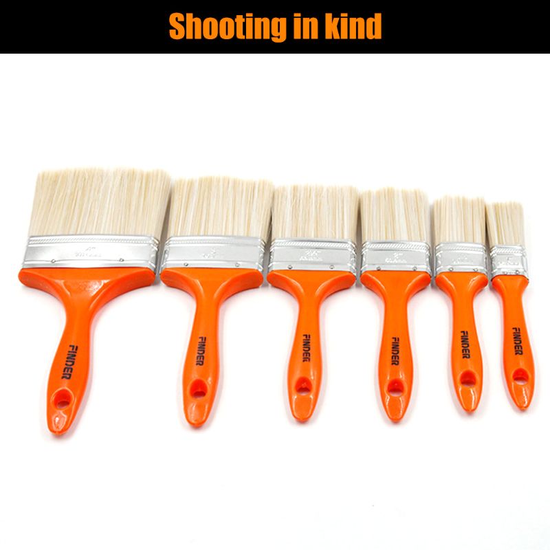 House Decorative Paint Brush Acrylic Oil Wooden Bu... – Grandado