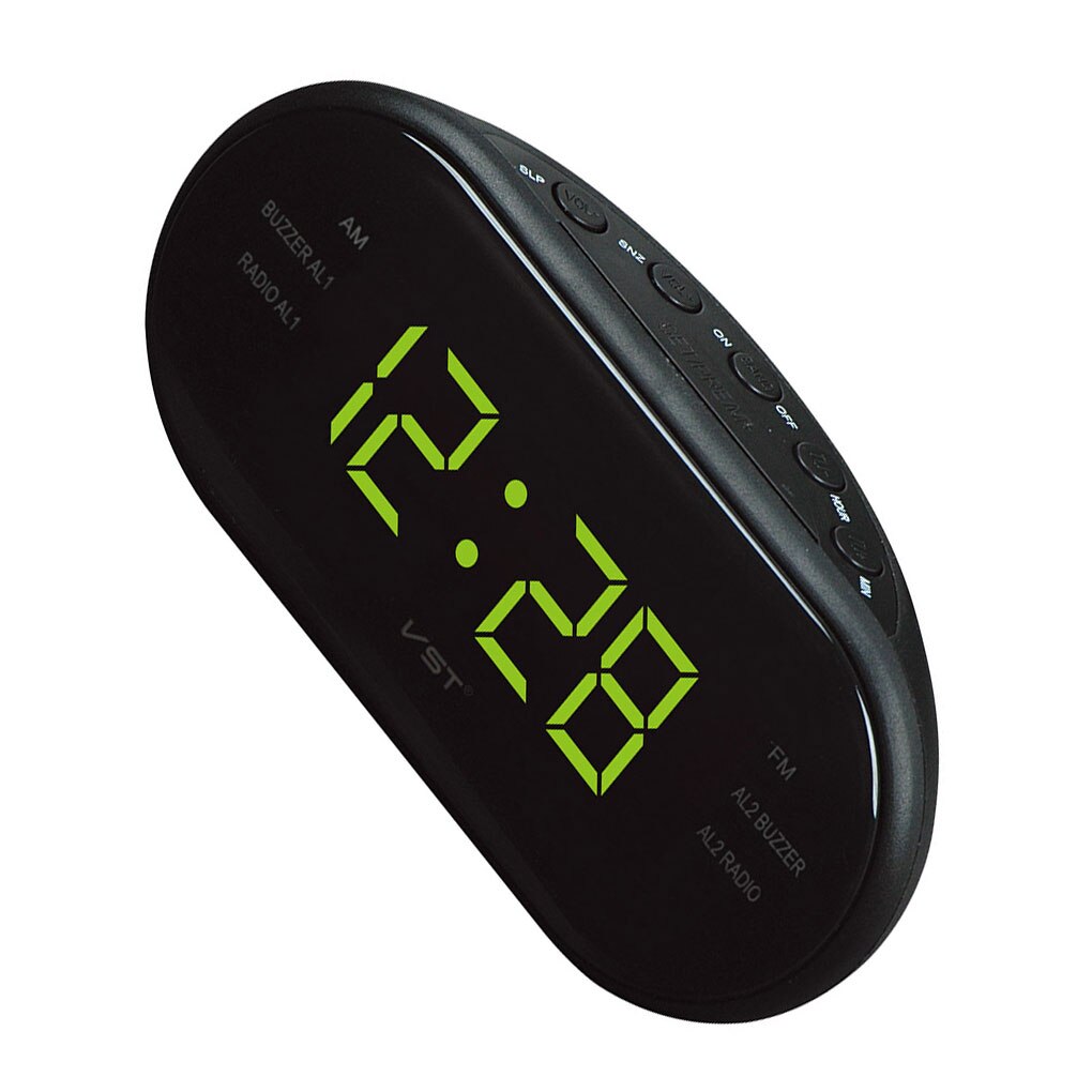 AM/FM LED Clock Electronic Desktop Alarm Clock Dig... – Vicedeal