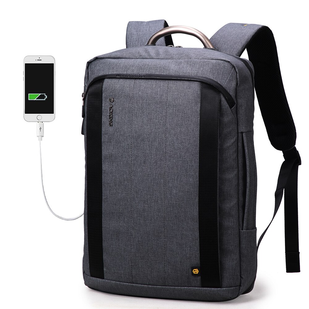 Aoking Men Laptop Backpack Multifunctional USB Cha... – Grandado