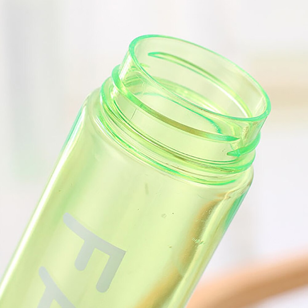 400ml AS Plastic Water Bottle Portable Square Bott... – Grandado