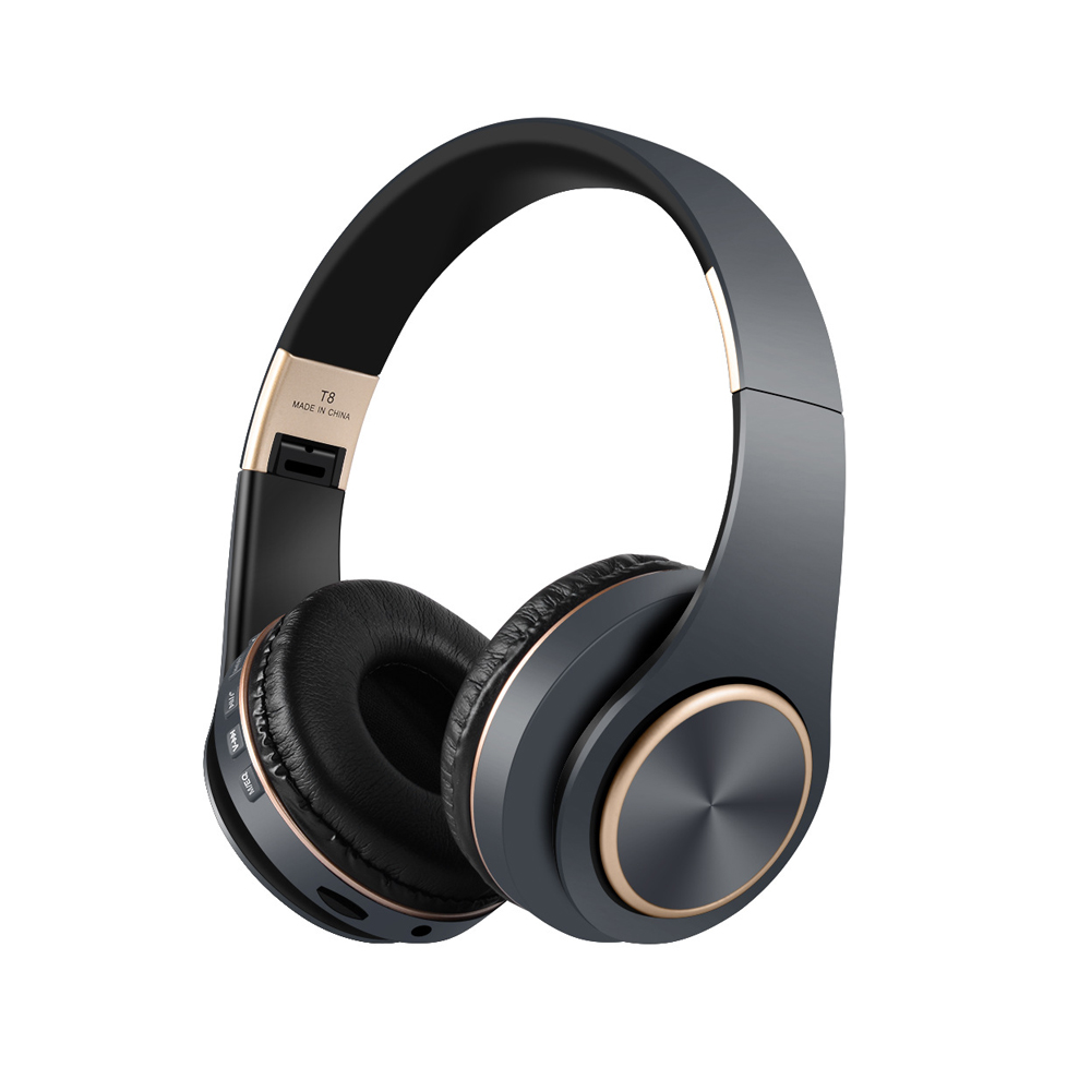 Foldable Blutooth Headphones Noise Canceling Music... – Vicedeal