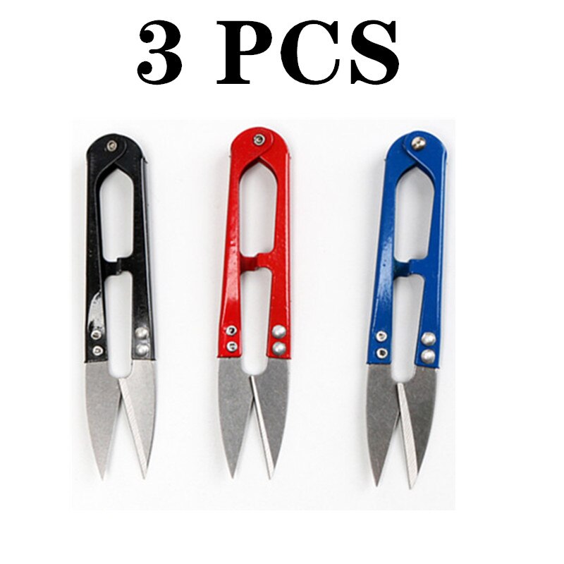 Spring U-shaped scissors household small scissors ... – Vicedeal