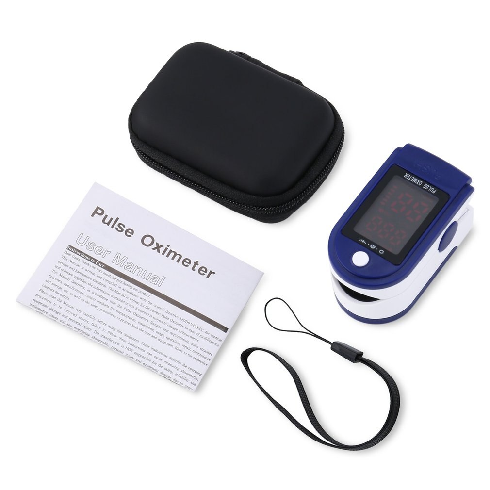 Led Digital Screen Fingertip Oximeter Highlight Di... – Grandado