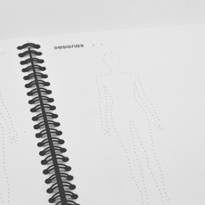 A4 Sketchpad Figure Templates for Designing Looks ... – Grandado