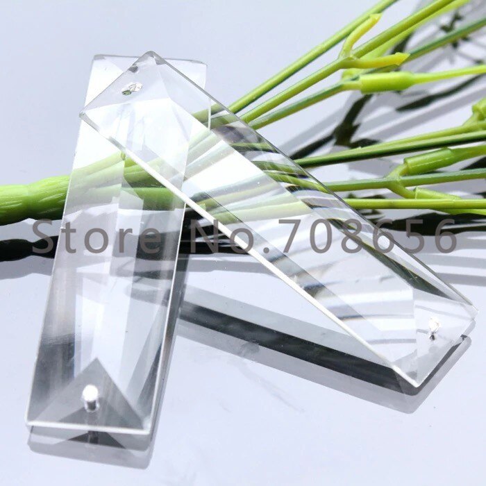 20pc crystal TRIANGLE chandelier prism part pendan... – Grandado