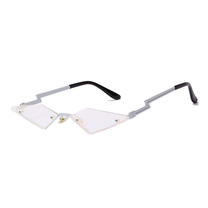 1pcs Diamond Shape Rimless True Film Sun Glasses U... – Grandado