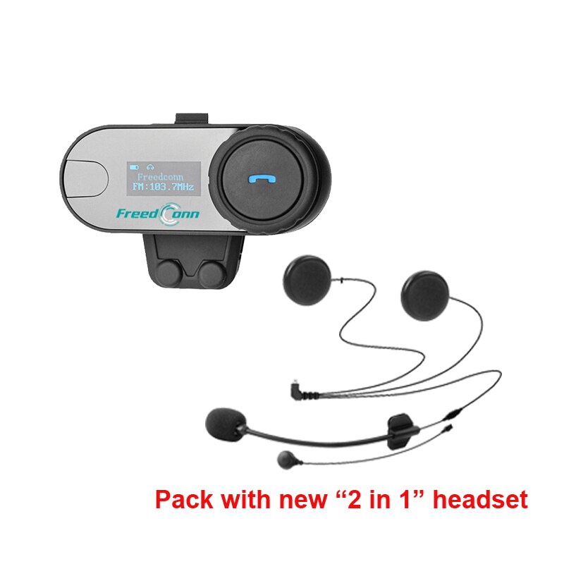 FreedConn TCOM-SC Motorrad Bluetooth Helm-Headset ... – Grandado