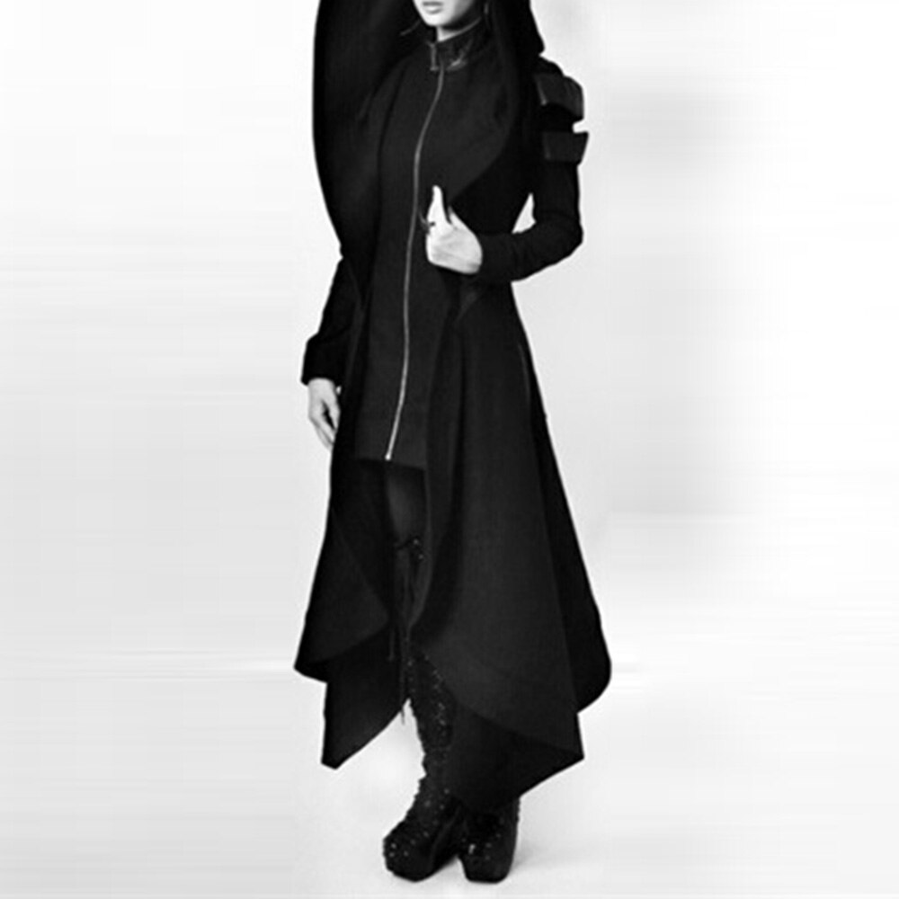 Rosetic Autumn Gothic Trench Coat Vintage Women Ov Grandado