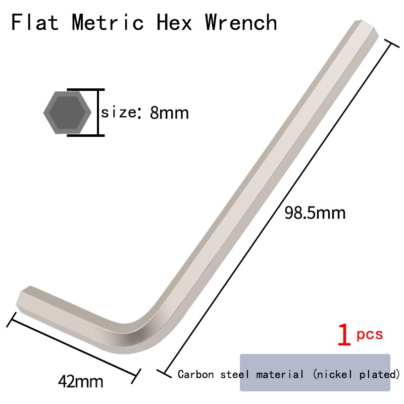S2 Allen Key Hardened L-shaped Hexagon Key with Ex... – Vicedeal