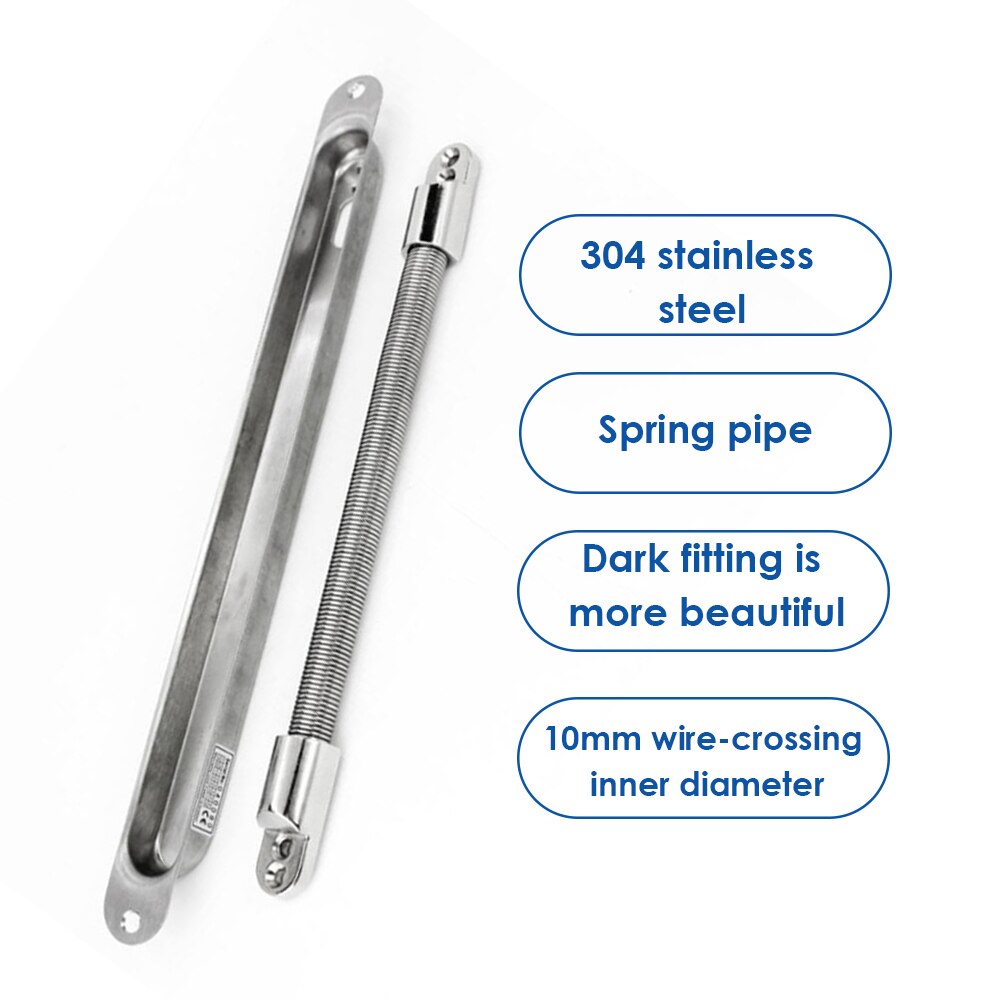 602S Metal Cable Protector Pipe Tube Diameter Inte... – Grandado