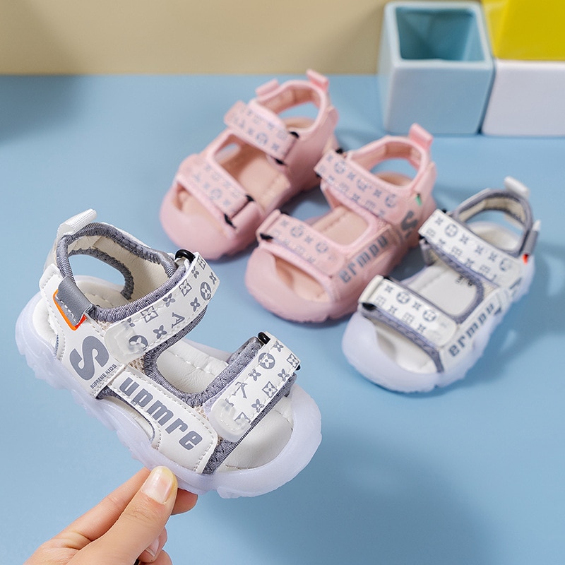 Girls sandals children's summer boys beach san... – Grandado