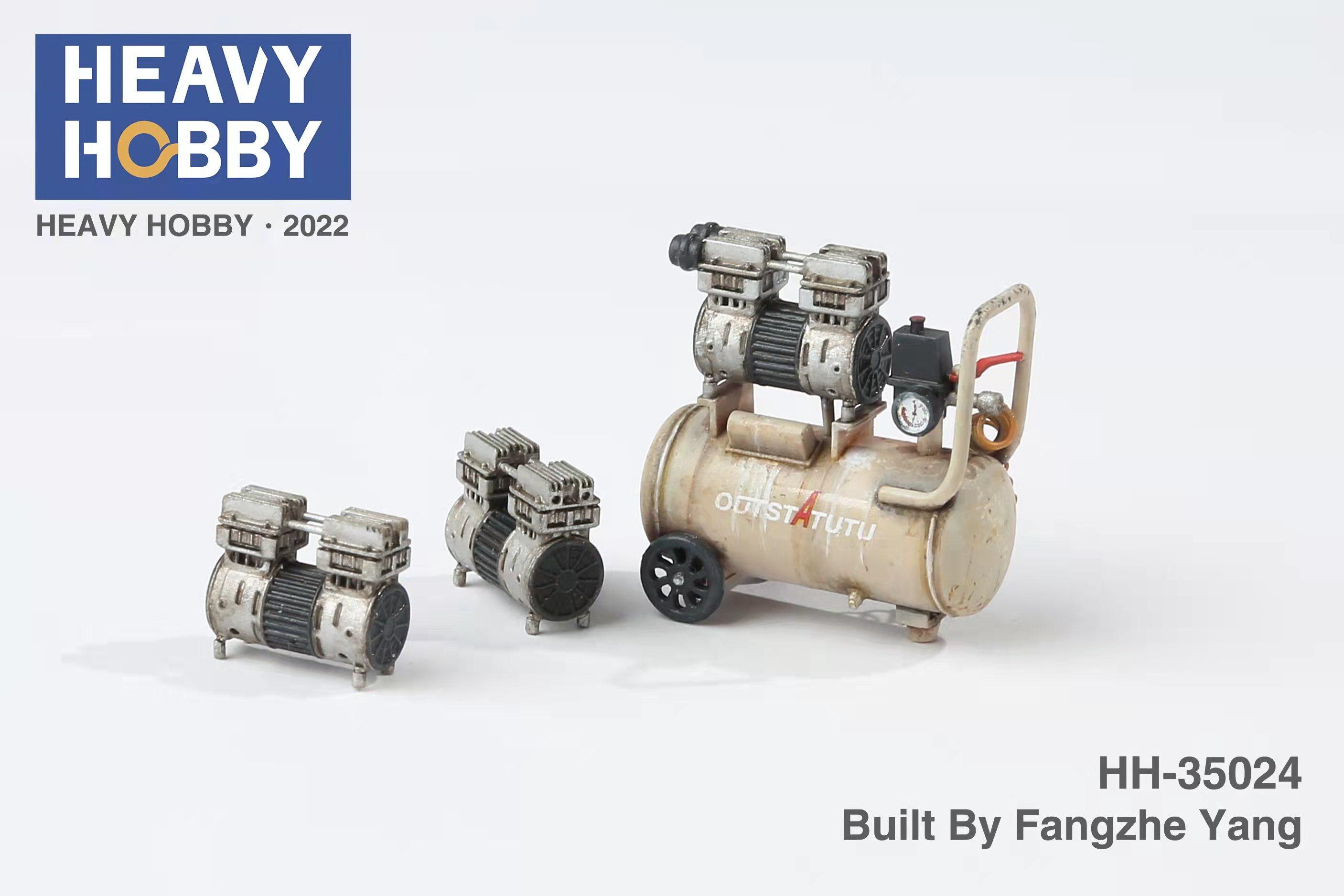 Heavy hobby HH-35024 Modern Air Compressor Set 1:3... – Vicedeal