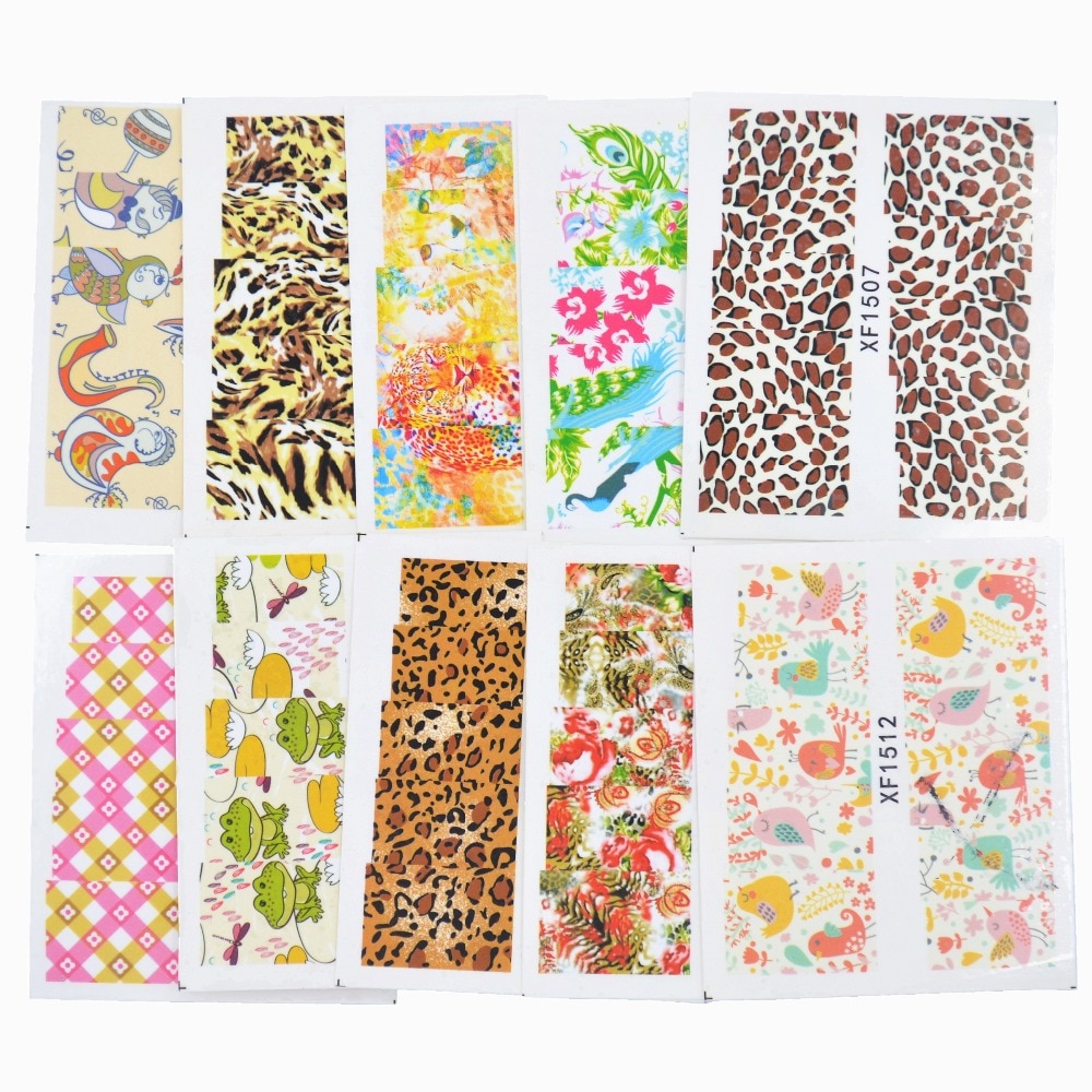 50 Sheets Mixed Styles Watermark Leopard Animal Et... – Grandado