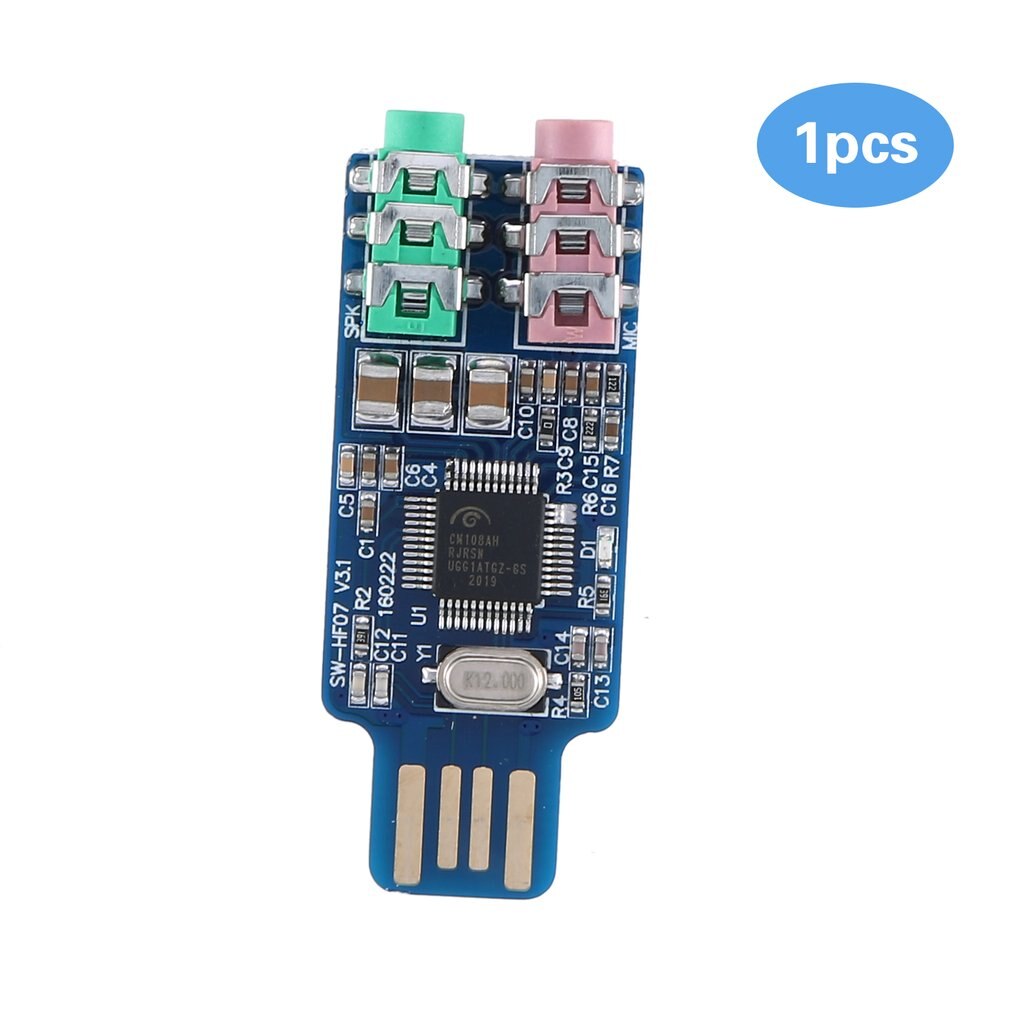 CM108 Usb Geluidskaart 3.5Mm Adapter Audio Interfa... – Vicedeal
