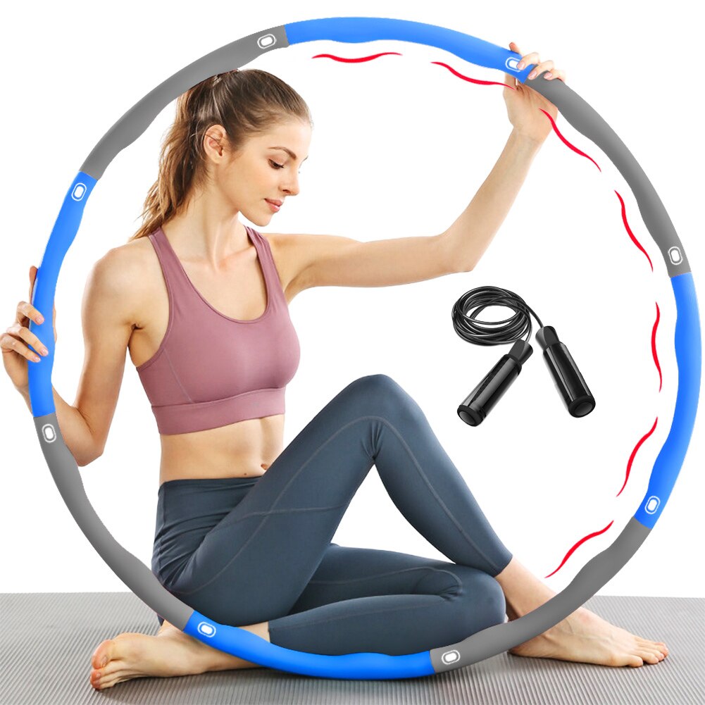 Cuerda salta más Hula hoop, Espuma desmontable, Pe... – Grandado