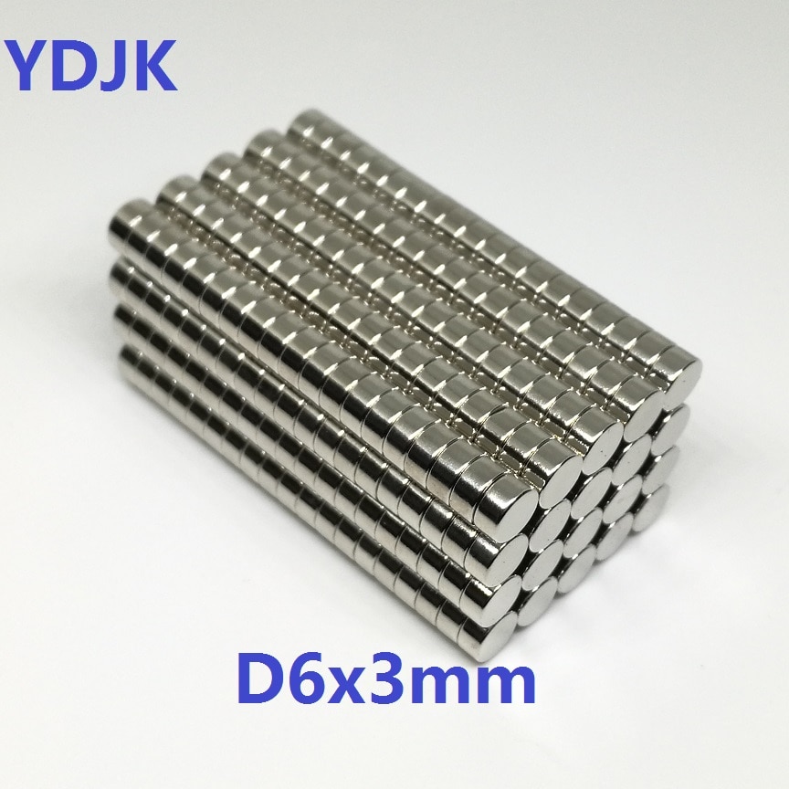 10 20 50 100PCS/LOT Disc Magnet 6*3 N35 Strong NdF... – Vicedeal