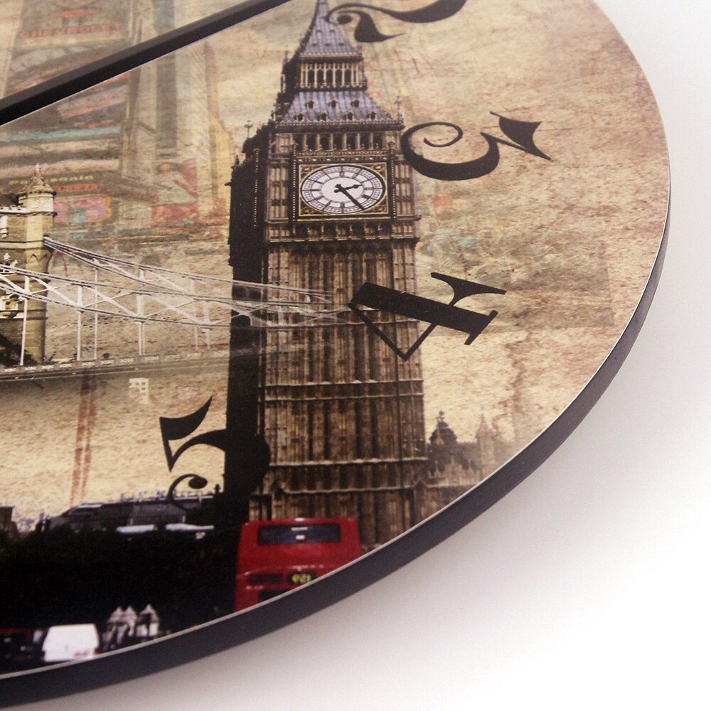 Brand London Big Ben 3d Wall Decor Watch With Abso... – Grandado
