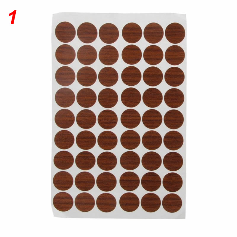 60Pcs 20mm Wood Craft Desk Cabinet Ornament Self A... – Grandado