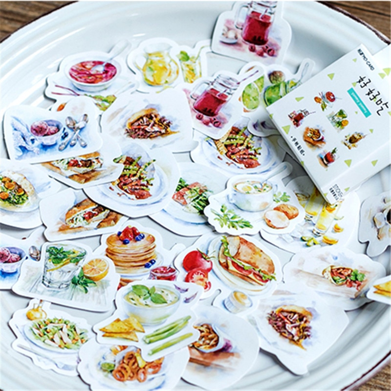 46 pcs Delicious food Sushi Decoration Adhesive St... – Grandado