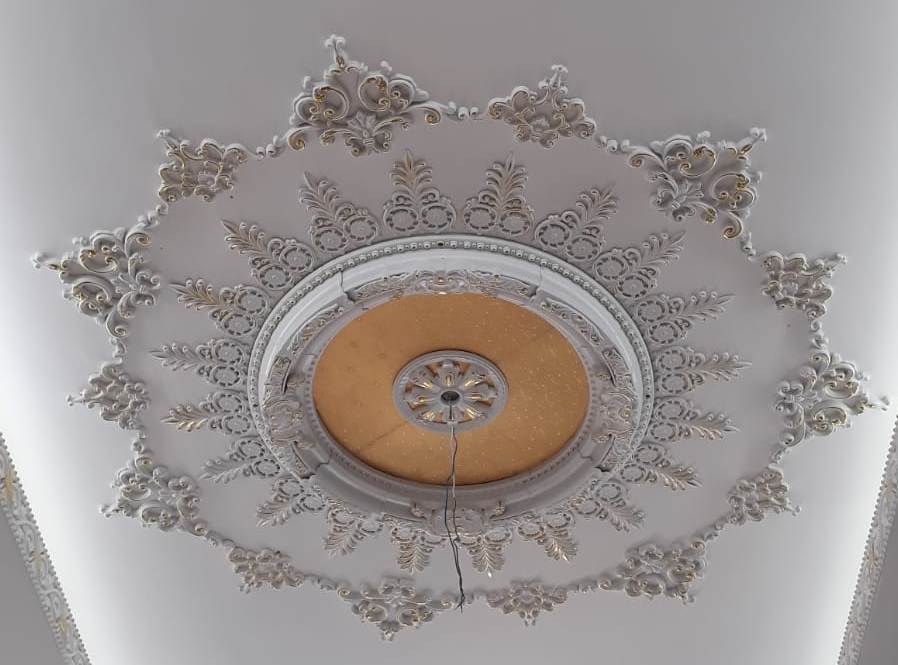 Decogold 60 cm Round Palace ceiling accessory whit... – Vicedeal