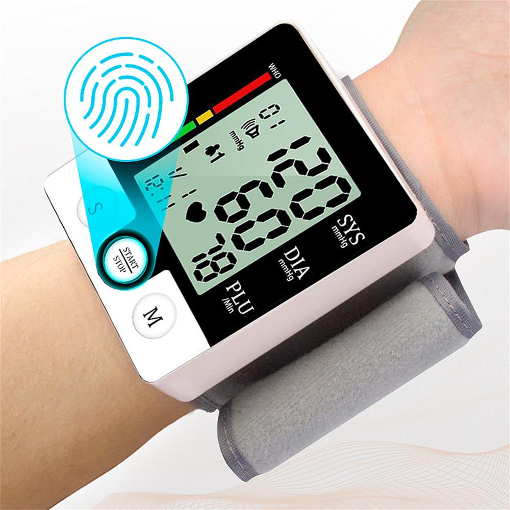 Inteligente voz presure sangue monitor manguito de... – Grandado