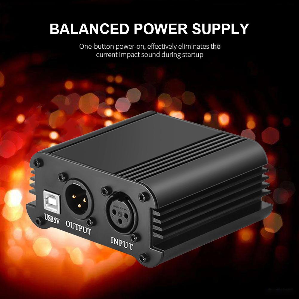 DC 48V USB Phantom Power Supply Voltage Stabilizat... – Vicedeal