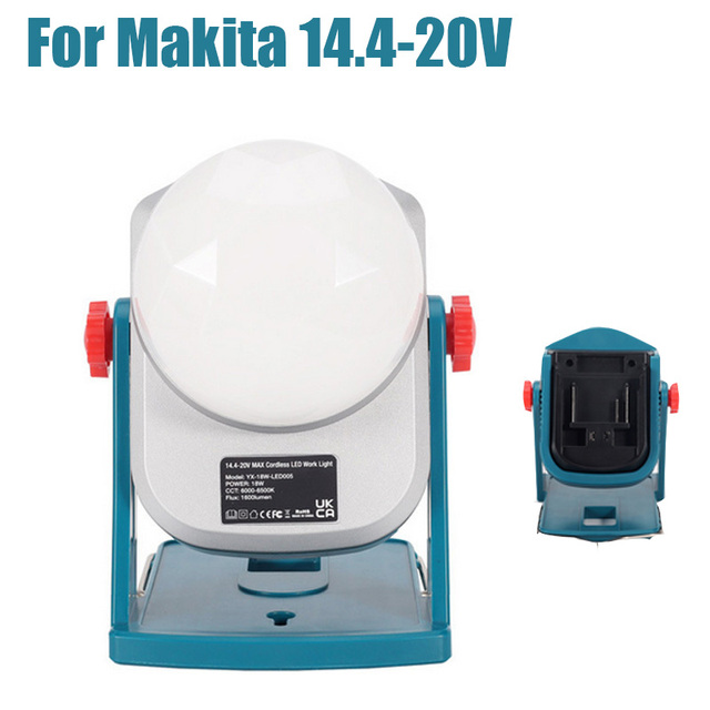 Portable 18W LED Lamp Work Light Lamp For Makita M... – Grandado