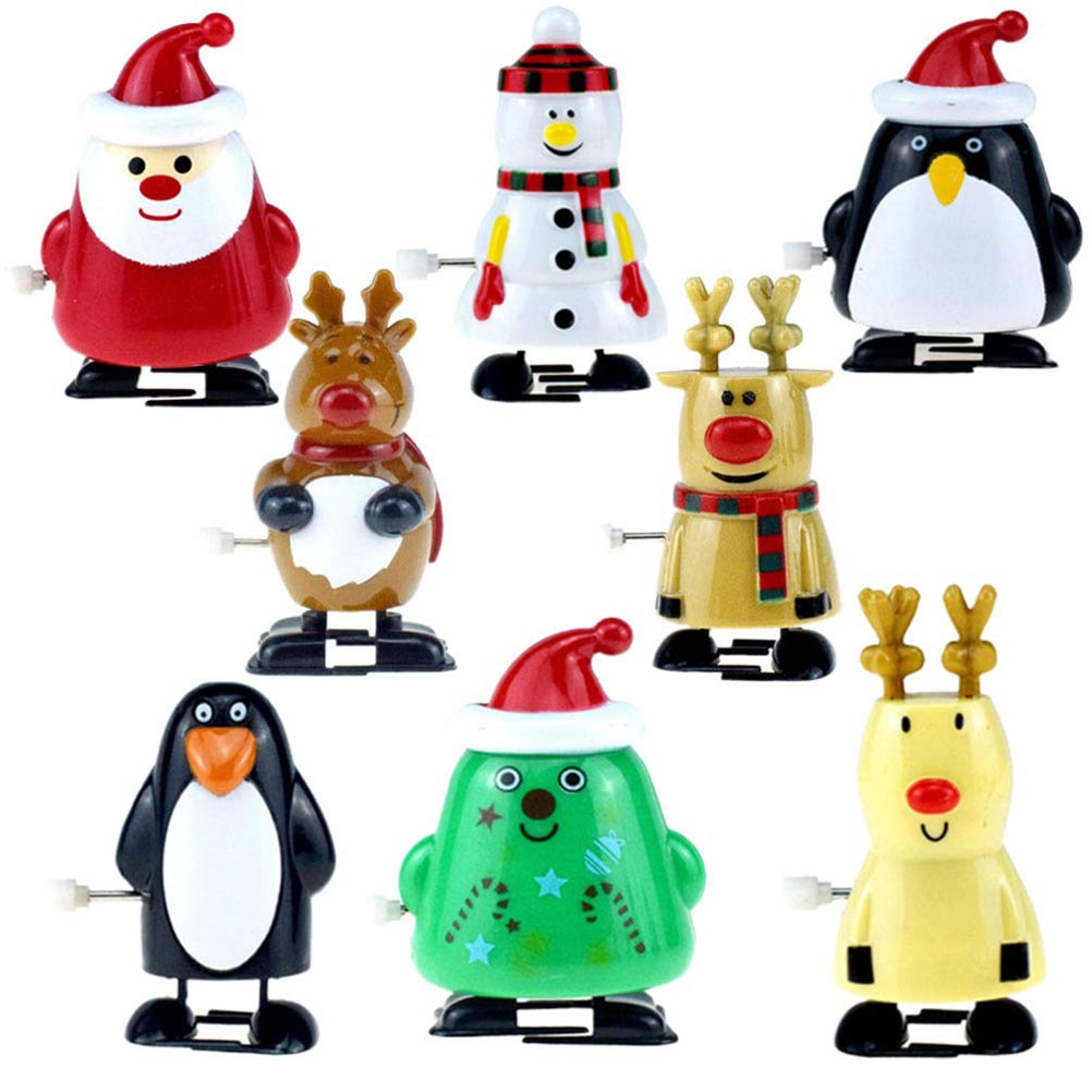 8pcs Christmas Wind Up Toys Penguin Christmas Tree... – Vicedeal