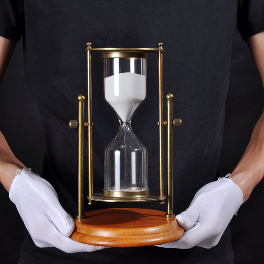 Nordic Wooden Hourglass Send Timer Send Clock Watc... – Grandado