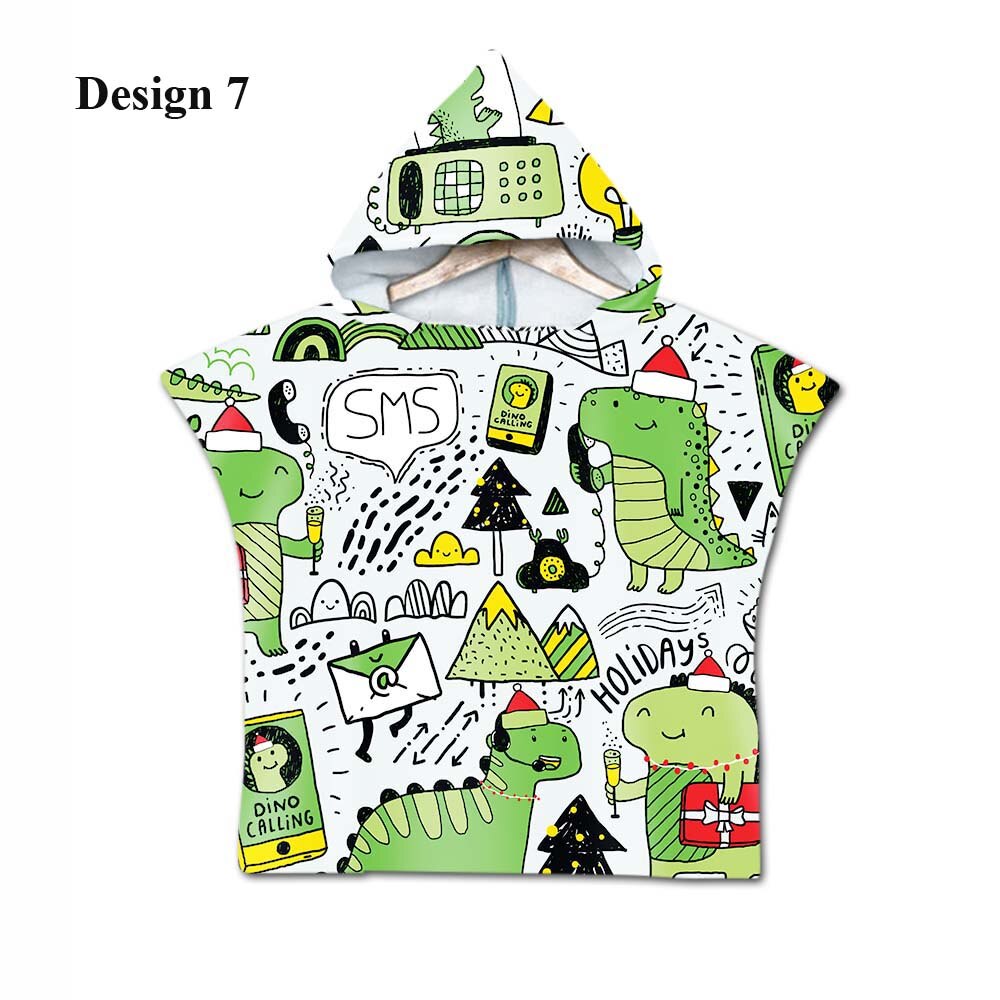 Novelty Cartoon Dinosaurussen T-Rex Bomen Print Ba... – Grandado