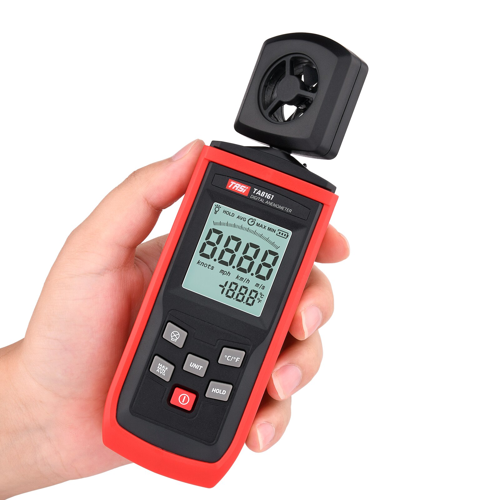 TASI TA8161 Digital Anemometer High Precision Anem... – Vicedeal