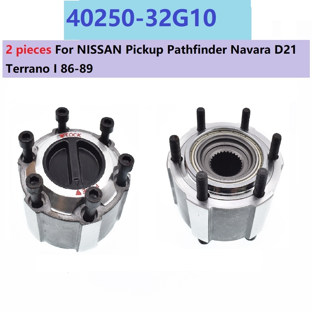 2 piezas cubo de rueda para Nissan NAVARA camionet... – Grandado