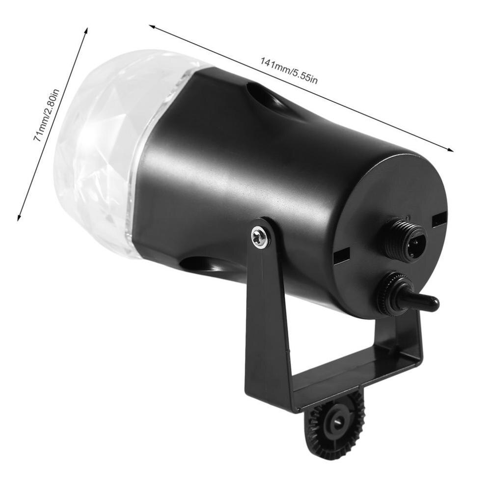 US Plug Waterproof Magical Spotlight Rotating Led ... – Vicedeal