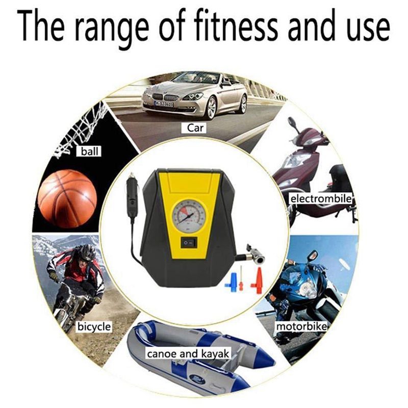Tire Inflator Auto Luchtcompressor Elektrische Pom... – Grandado
