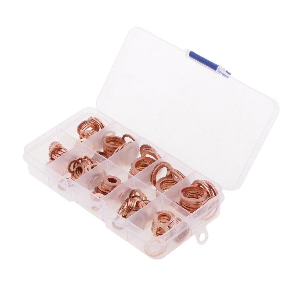 200 Pieces Copper Electrical Washer Sealing Ring G... – Vicedeal
