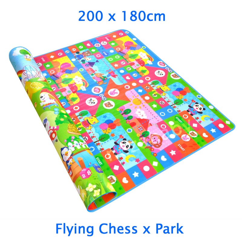 200x180CM Large Baby Play Mat Carpet Baby Crawling... – Vicedeal
