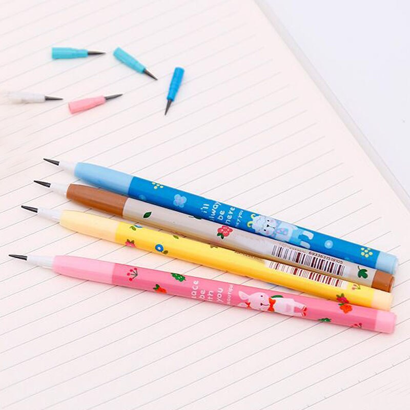 10 Pcs Pencils + 80 Pcs Refills Colored 2B Plastic... – Vicedeal