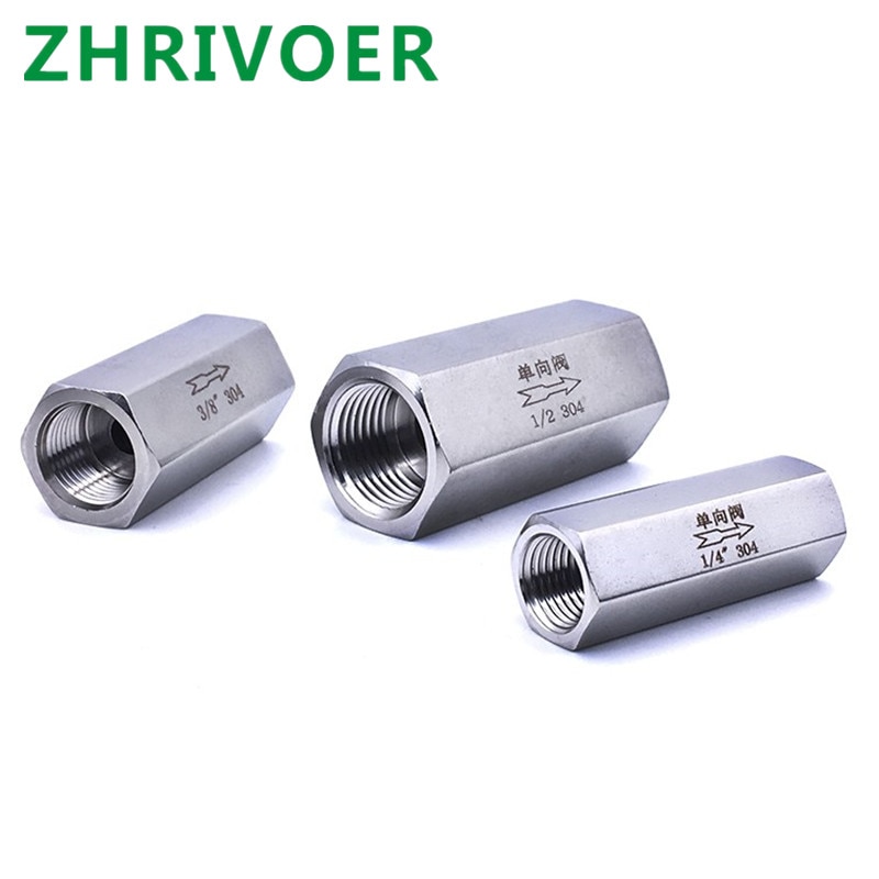 1/8'' 1/4'' 3/8'' 1/2'' 304 stainless steel check ... – Grandado