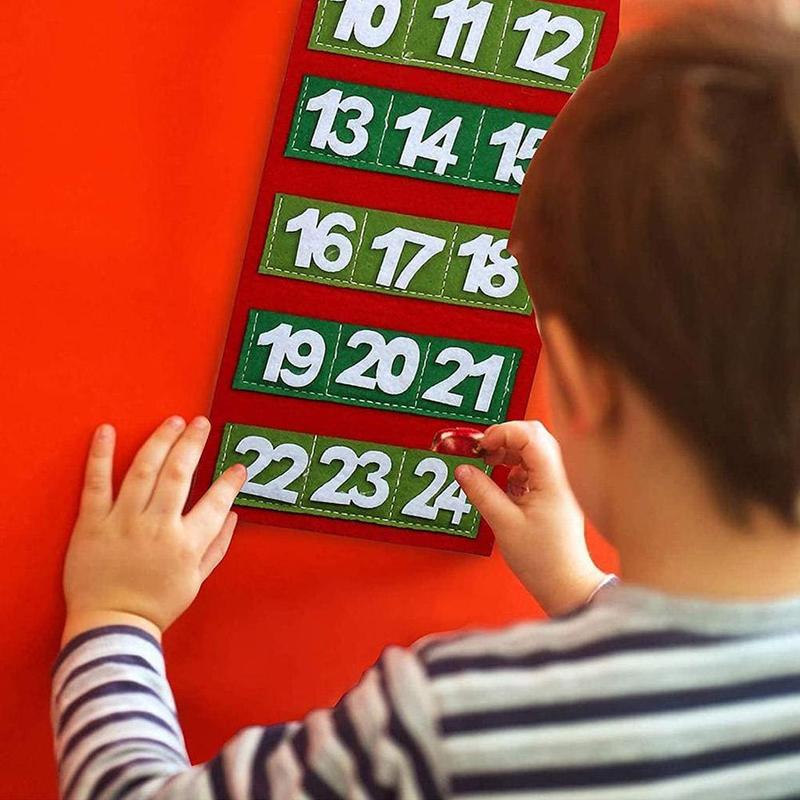 1Pc Christmas Advent Calendar Cute Santa Snowman C... – Grandado