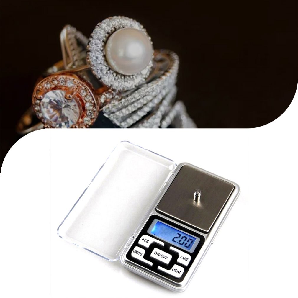 Minibáscula Digital de bolsillo, balanza electróni... – Grandado