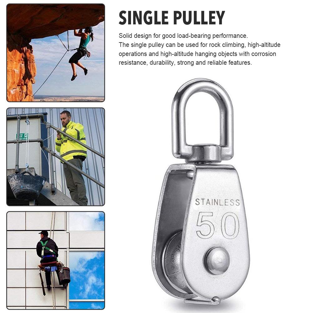 1pcs Stainless Steel Pulley M25/M32/M50 Single/Dou... – Grandado