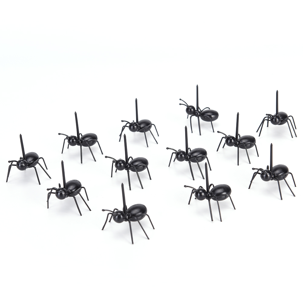 12 stk gør-det-selv mini cos myre frugtgaffel plas... – Grandado