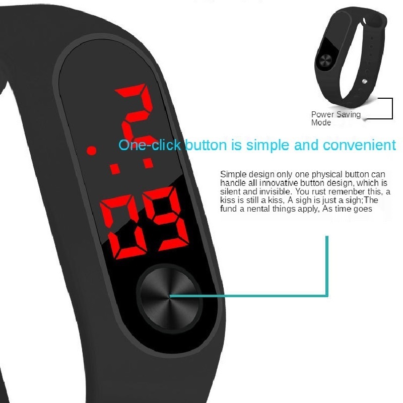 M2 Smart Band Electronic Bracelet Watch Student Sp... – Grandado