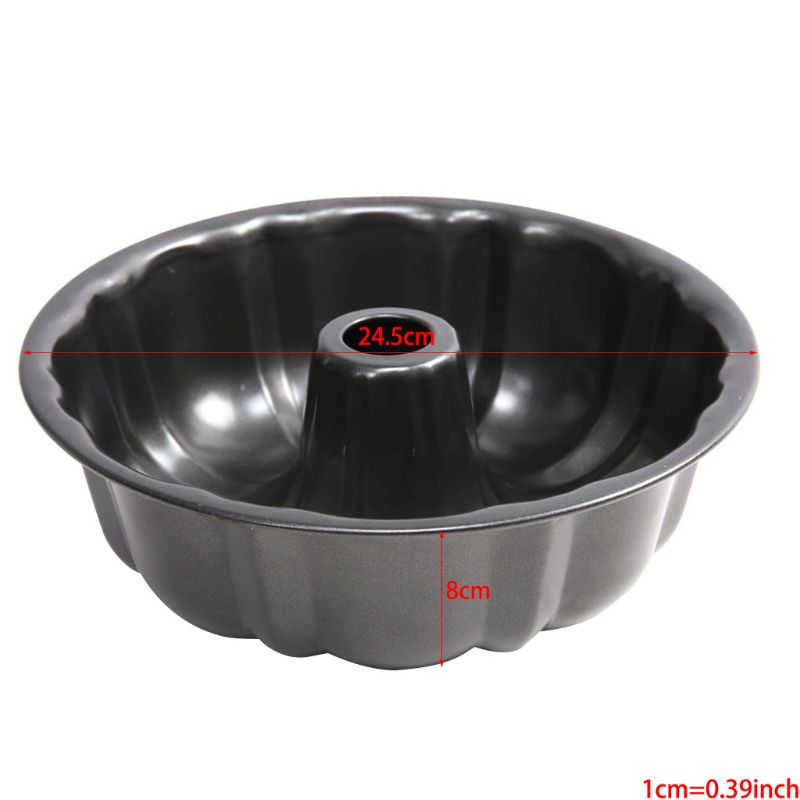 Keeping Silicone Fluted Cake Pan - Round Deep Bund... – Grandado
