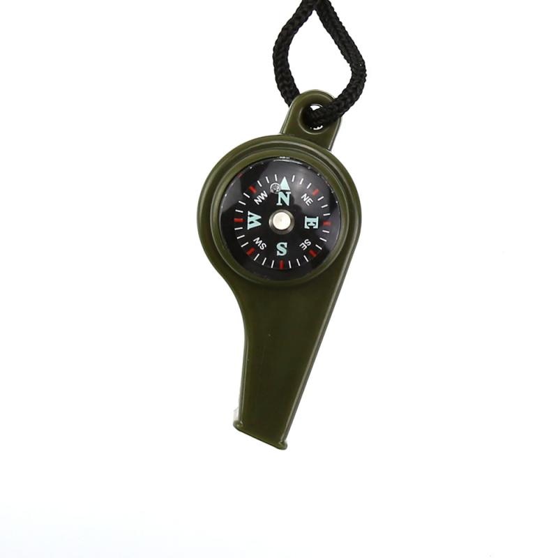 3-in-1 Outdoor Whistle with Compass Thermometer Mu... – Grandado