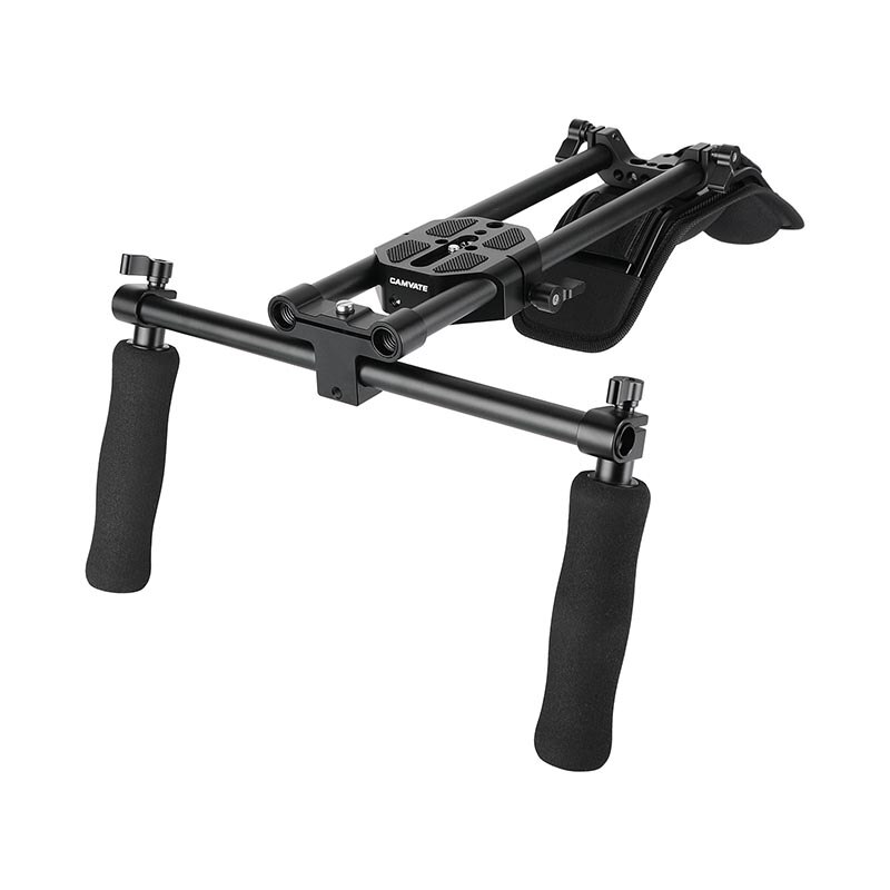 CAMVATE Handheld Camera Shoulder Mount Rig With Sl... – Grandado