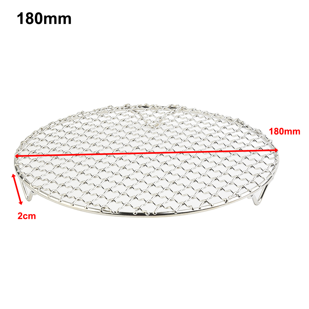 Round Barbecue BBQ Grill Net Meshes Racks Grid Rou... – Vicedeal