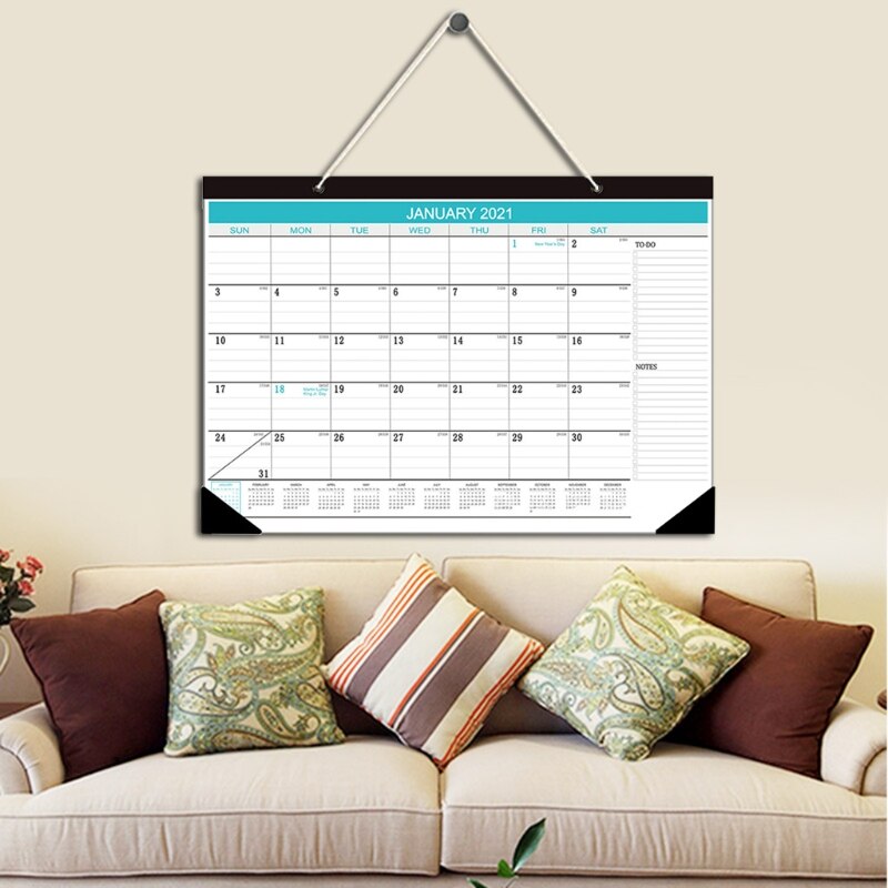 Wall Calendar January - December Multi-function Ti... – Vicedeal