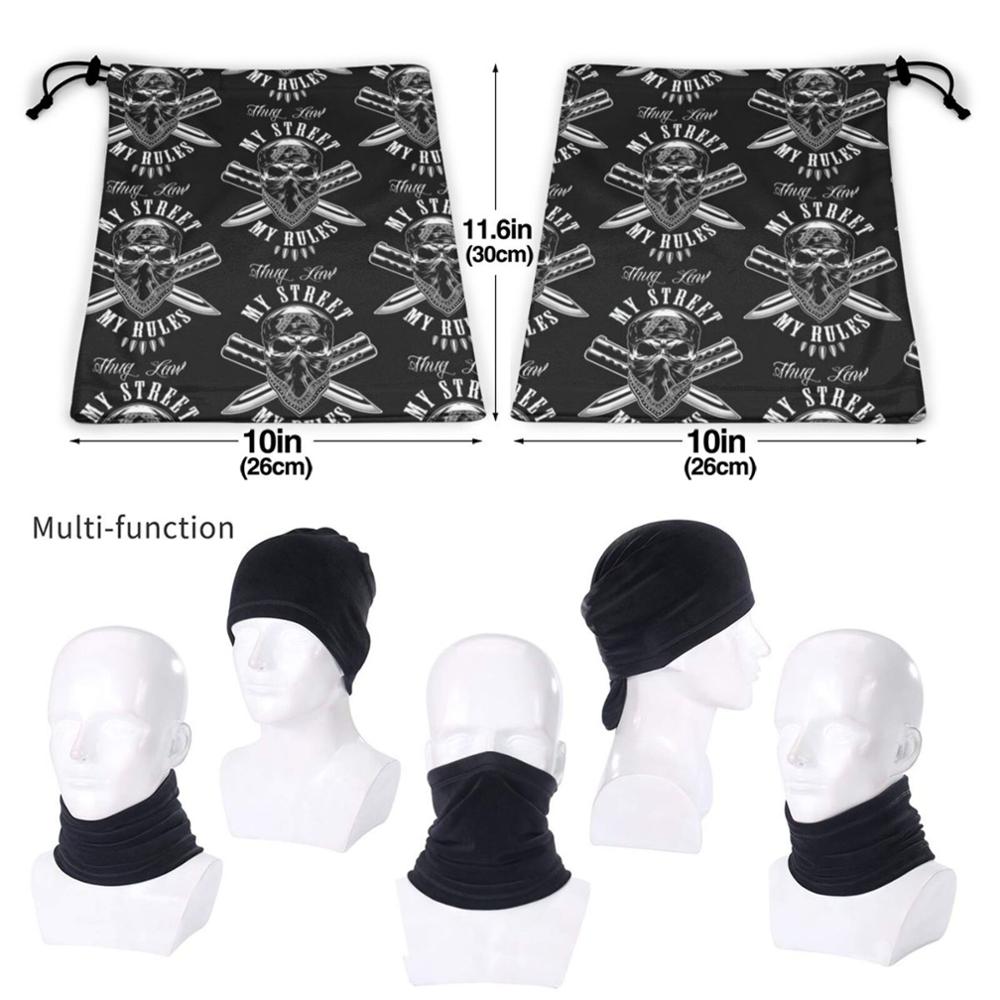 My Street My Rules-Dark Color Microfiber Neck Warm... – Grandado