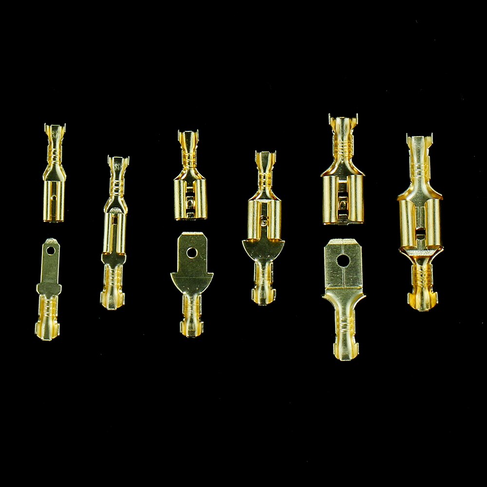 2.8/4.8/6.3Mm Golden Geïsoleerde Wire Crimp Termin... – Vicedeal